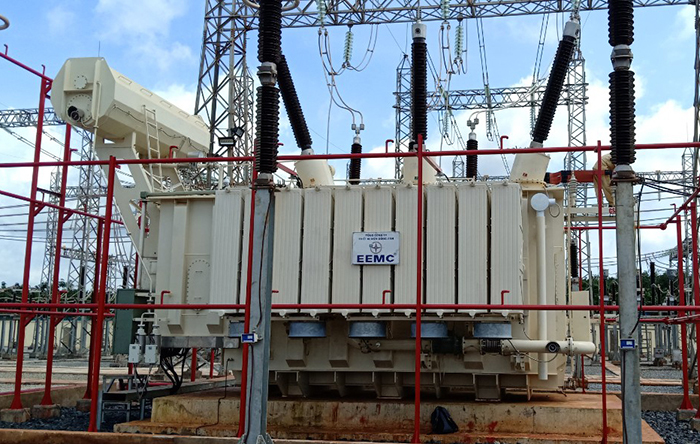 Energizing Chau Duc 220kV Substation Project (Ba Ria-Vung Tau)